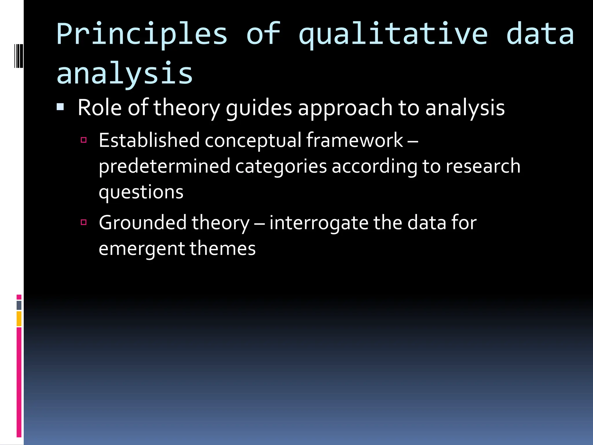 The Process of Qualitative Research Methods | PPT