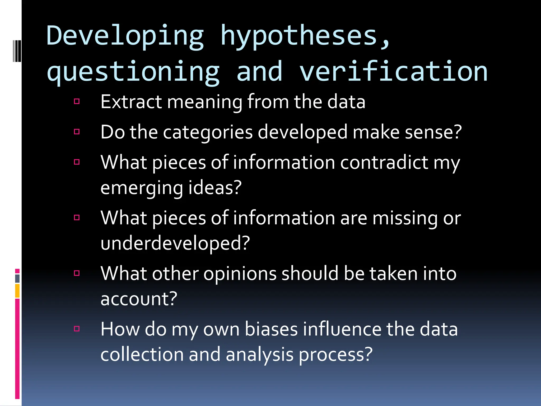 The Process of Qualitative Research Methods | PPT