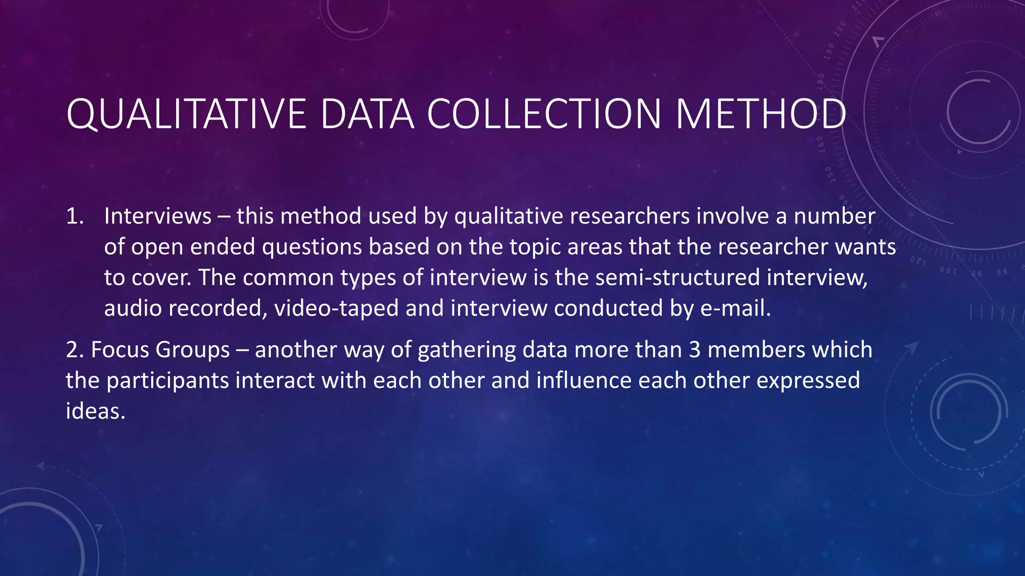 Qualitative research design | PPTX