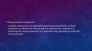 Qualitative research design | PPTX