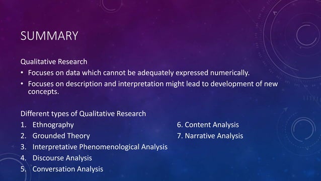 Qualitative research design | PPTX | Educational Assessment | Education