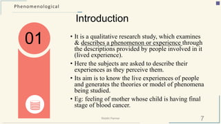 Qualitative research design | PPTX