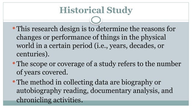 qualitative research designs and its types | PPTX | Science