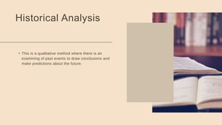 Qualitative Research Designs and Methods | PPTX | Education