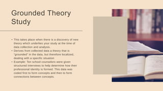 Qualitative Research Designs and Methods | PPTX | Education