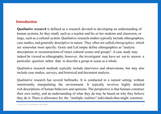 Qualitative research | PDF