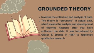 Qualitative Research in Education | PPTX