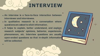 Qualitative Research in Education | PPTX