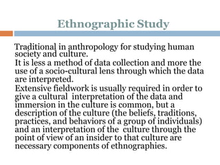 Qualitative research intro | PPTX | Education