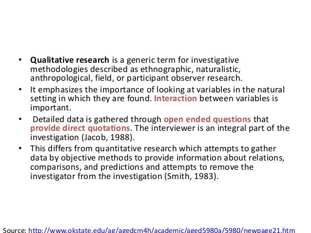 Qualitative research lecture-shortened