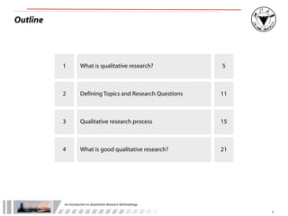 Qualitative Research Method - an Introduction (updated jan 2011) | PPT