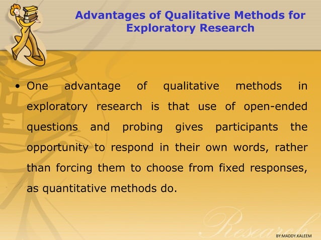 Qualitative research methodology 1 | PPT