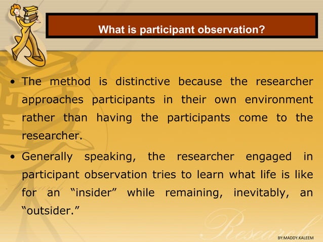 Qualitative research methodology 1 | PPT