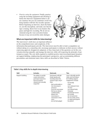 Qualitative research methods - a data collector's field guide | PDF