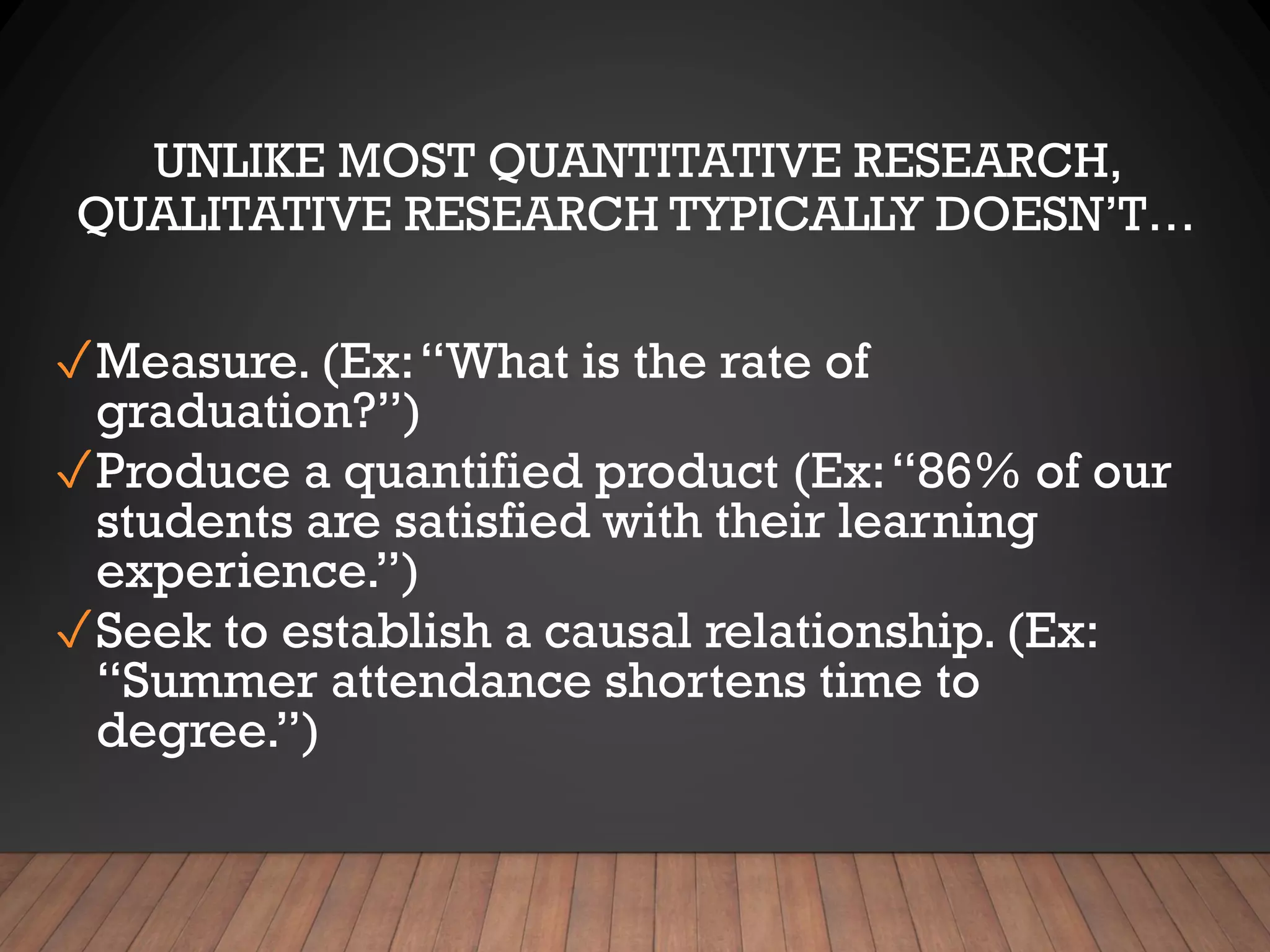 Qualitative research overview | PDF