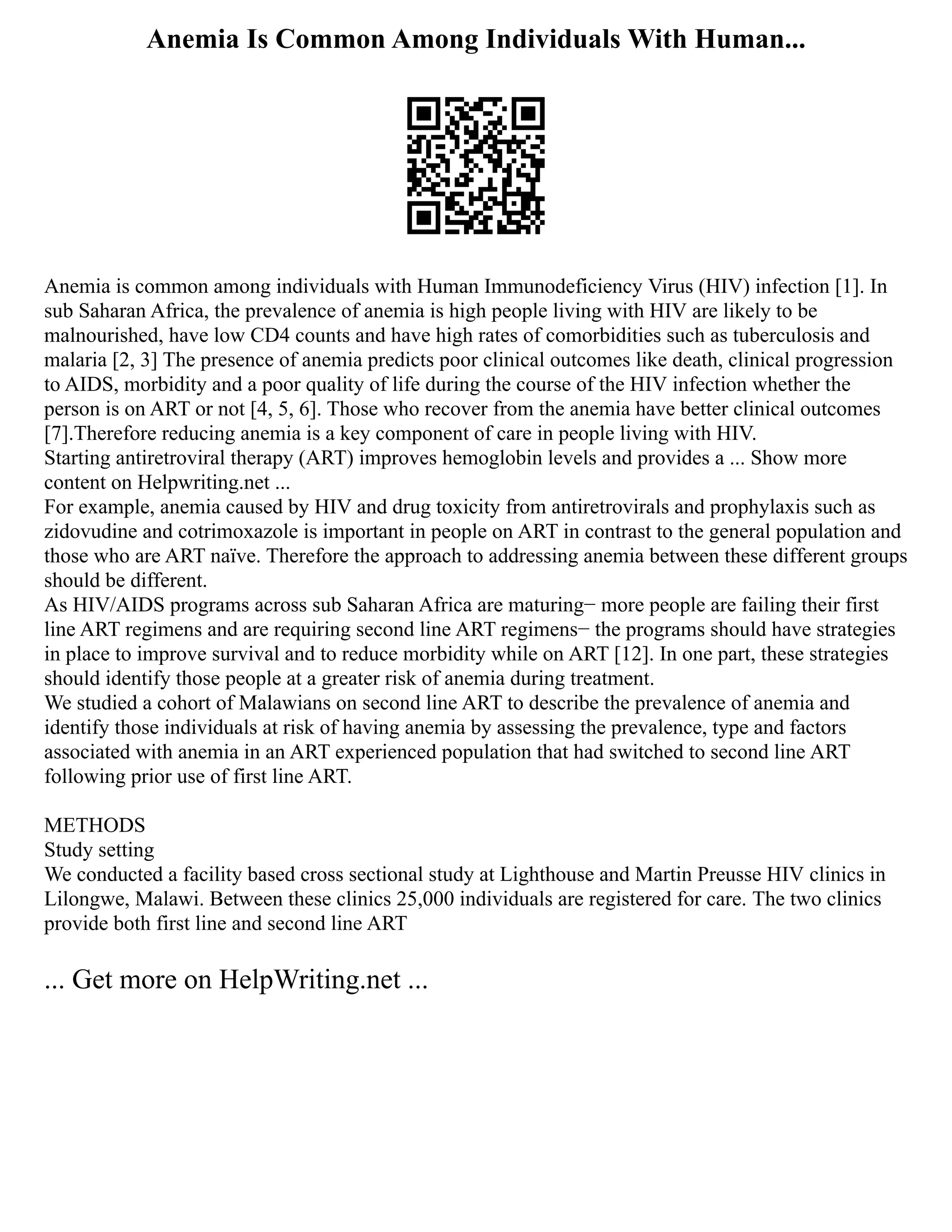 Qualitative Research Paper Sample. Sample Of Quantit | PDF