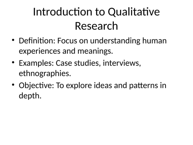 Qualitative_Research_Presentation for Students | PPTX