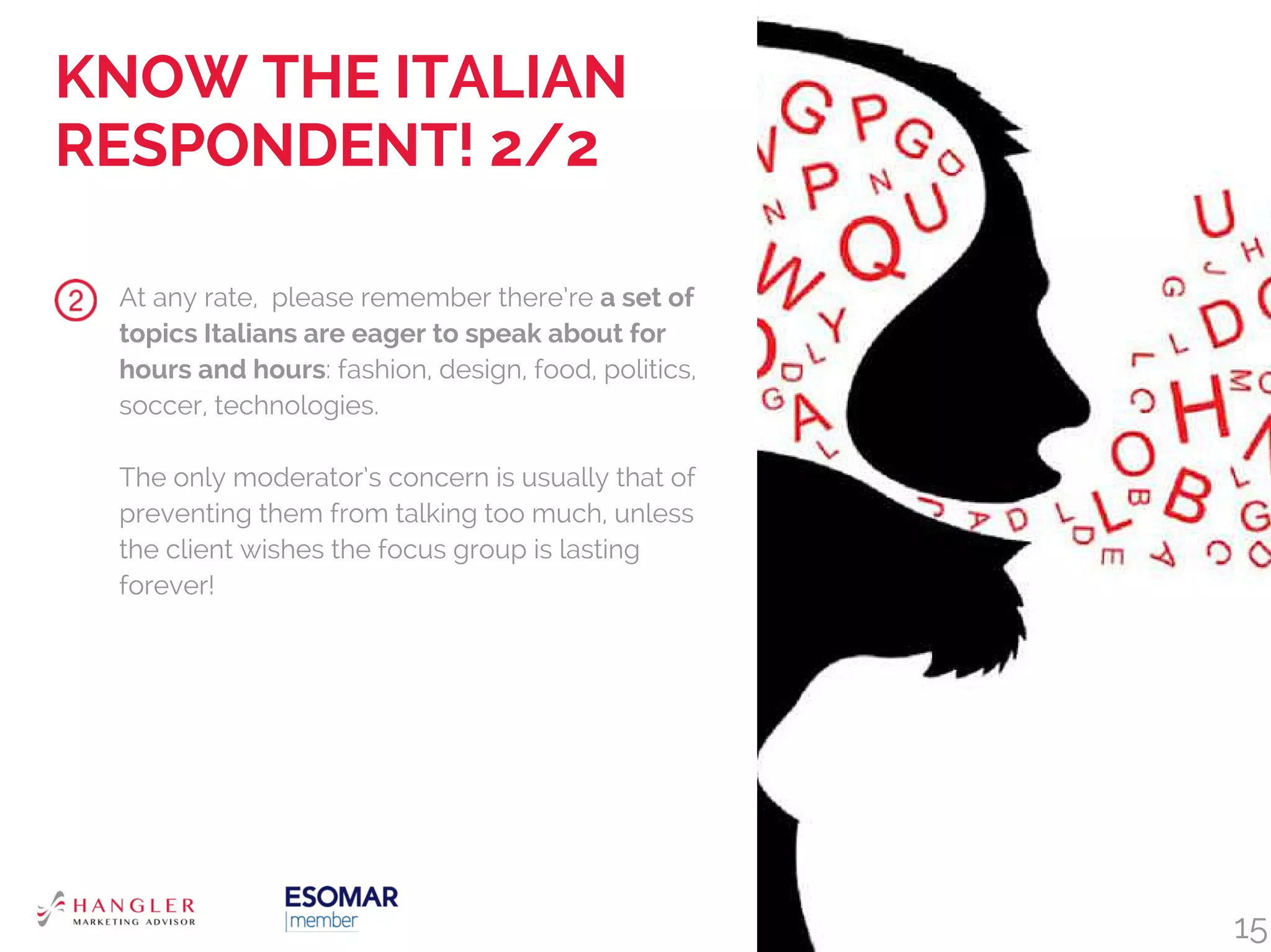 Qualitative research survival kit - Italy | PPT