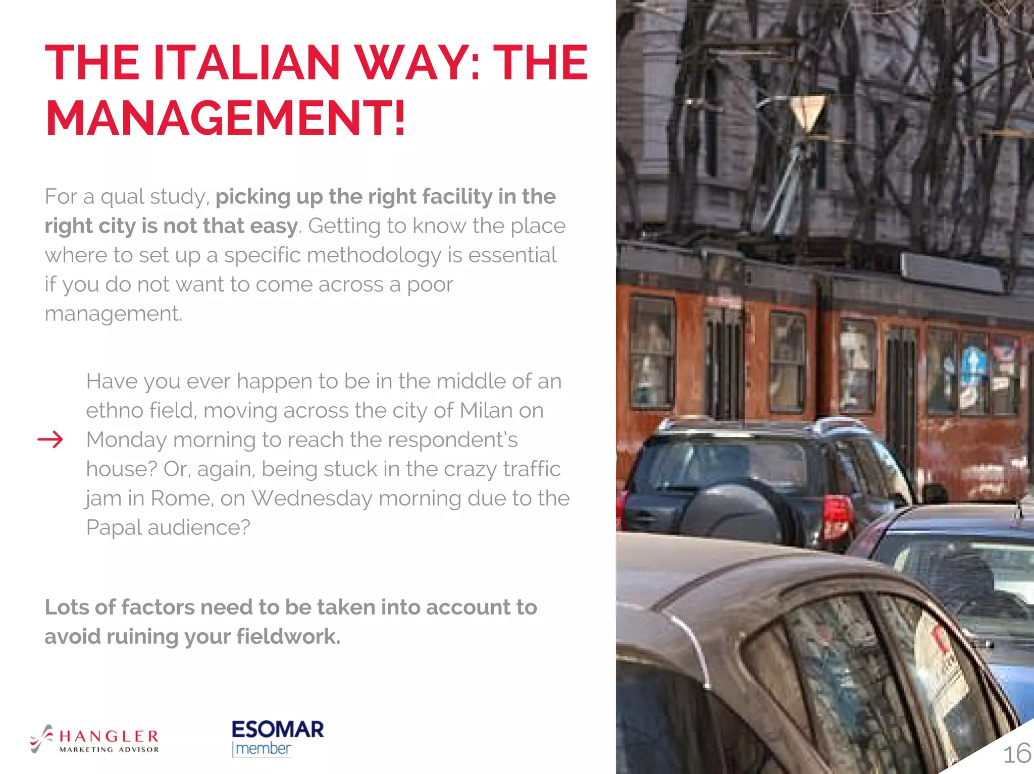 Qualitative research survival kit - Italy | PPT