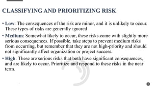 Qualitative risk analysis | PPTX
