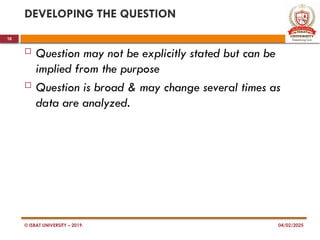 Qualitative study designs for Health Science Research | PPTX