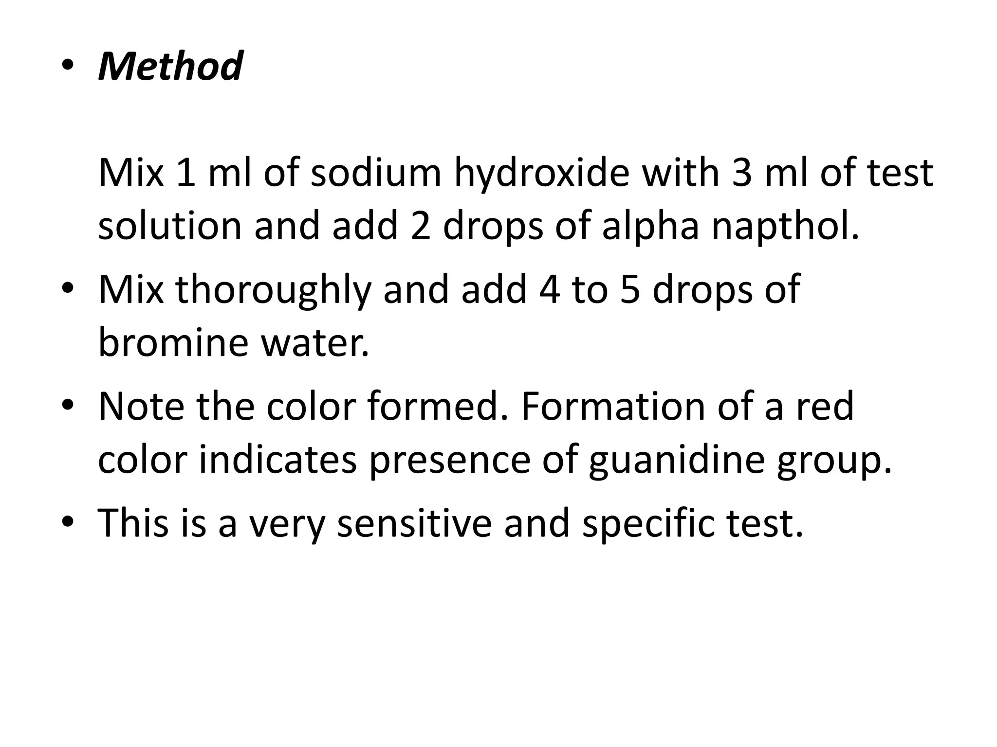 Qualitative test for proteins | PPTX