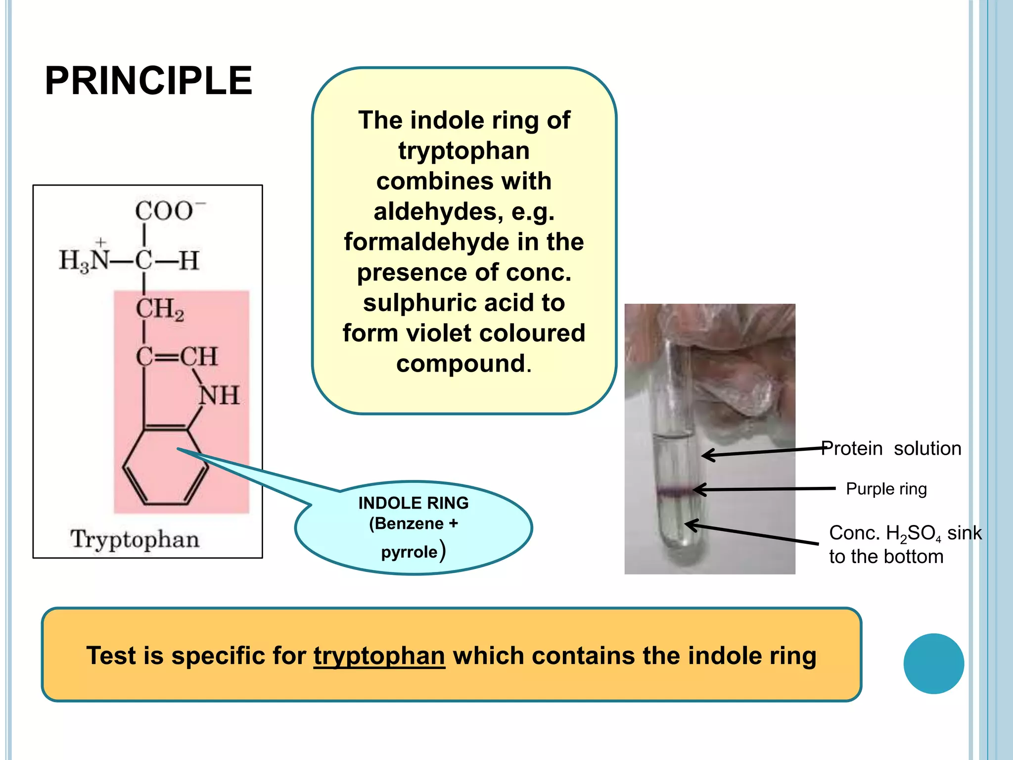 Qualitative test of proteins | PPTX