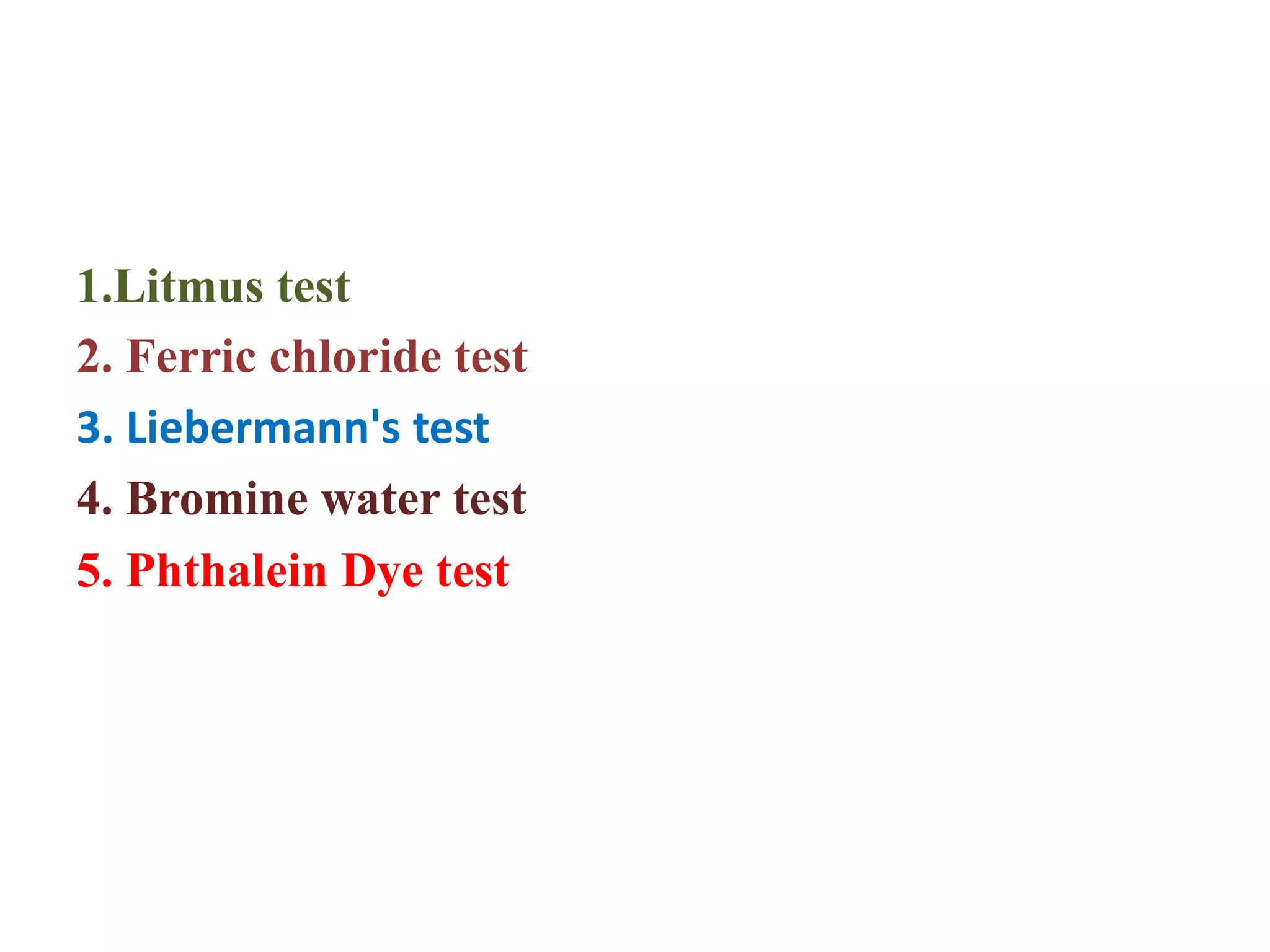 Qualitative test for phenol .pptx