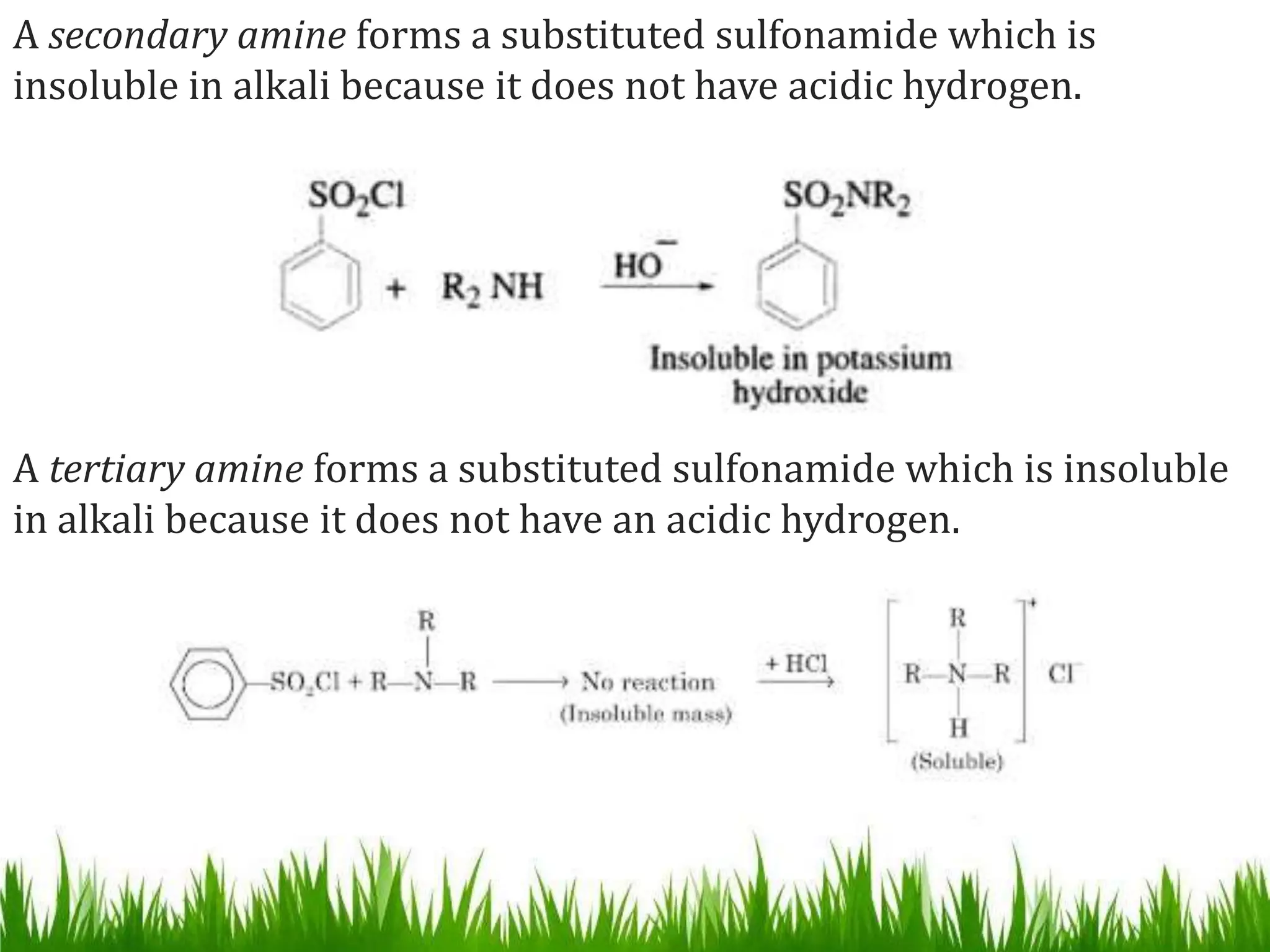 Qualitative tests of amines | PPTX