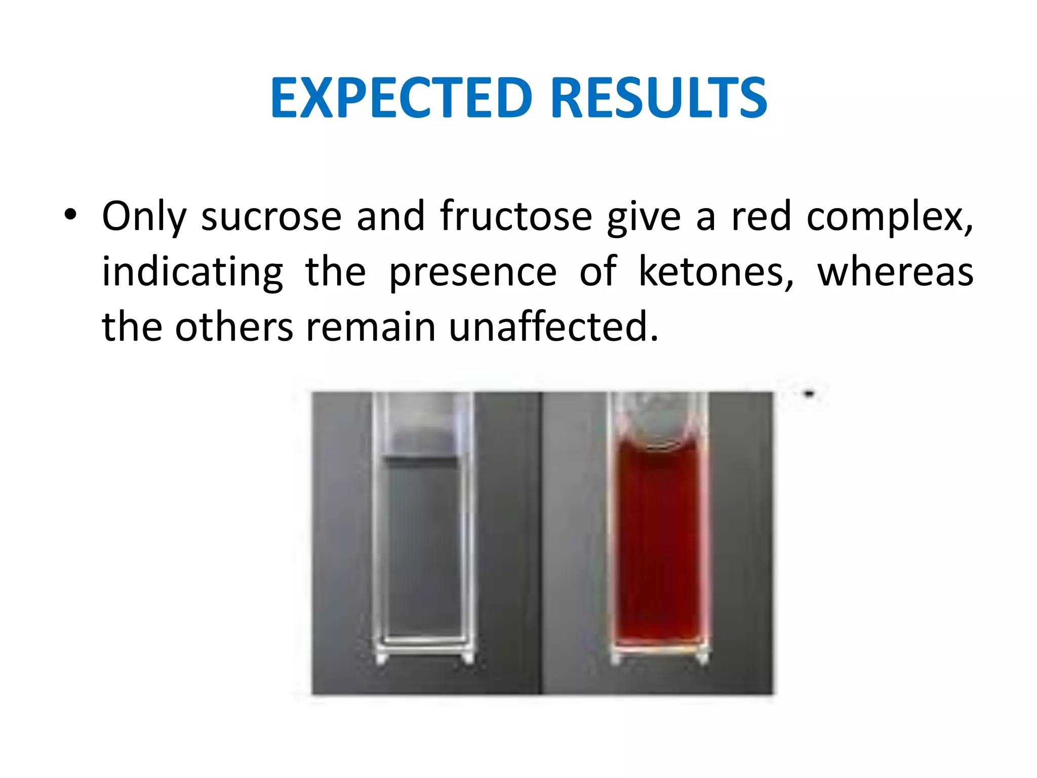 Qualitative Tests To Identify Functional Groups Of Carbohydrates Ppt