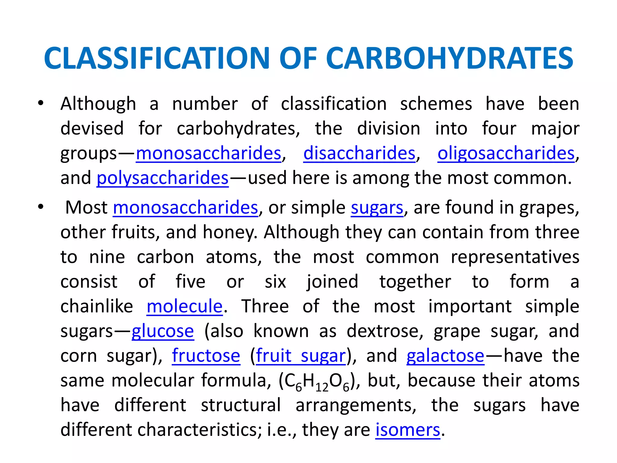 Qualitative Tests To Identify Functional Groups Of Carbohydrates Ppt