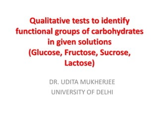 Functional Groups In Sucrose