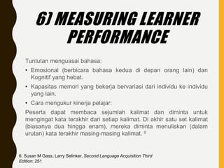 Qualitative vs Quantitative Research in Second Language Acquisition | PPTX