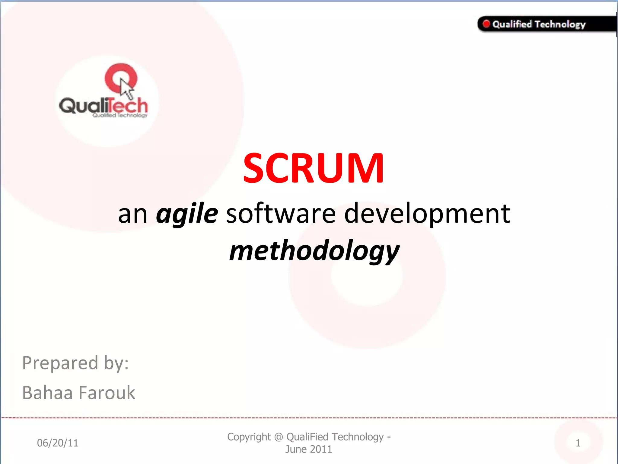 SCRUM Development Process | PPT