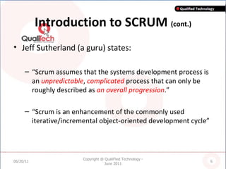 SCRUM Development Process | PPT