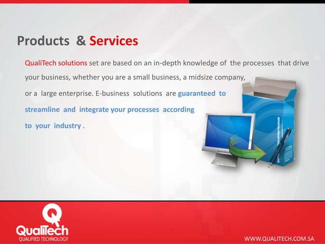 Qualitech egypt presentation | PPSX