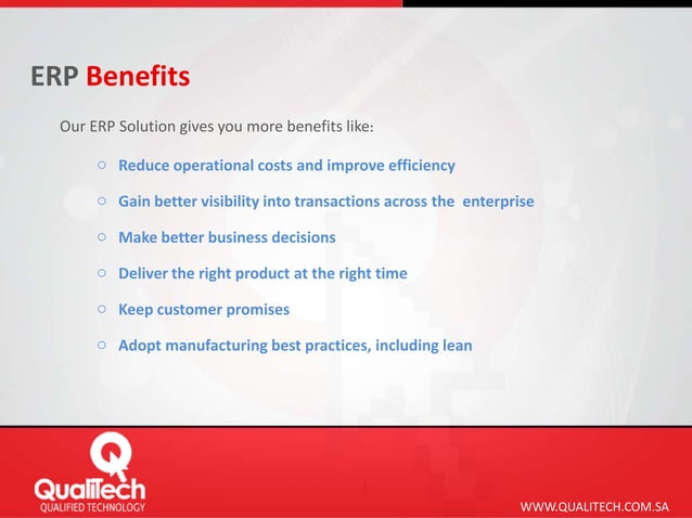 QualiTech Profile | PPT