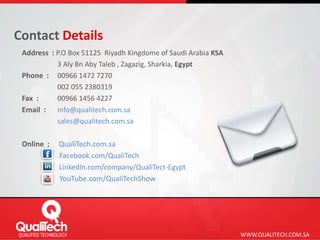 QualiTech Profile | PPT
