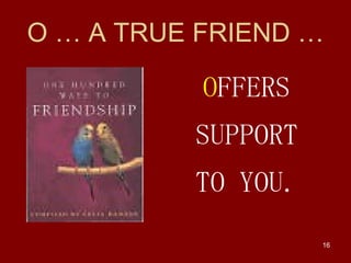 Qualities Of A True Friend | PPS