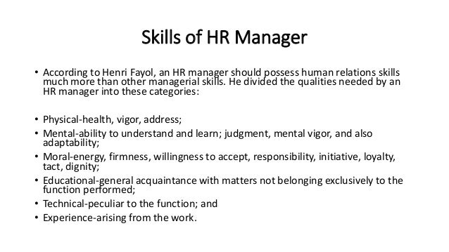 Qualities and Roles of HR Manager.pptx