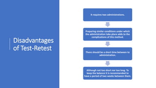 Characteristics of a Good Test | PPTX