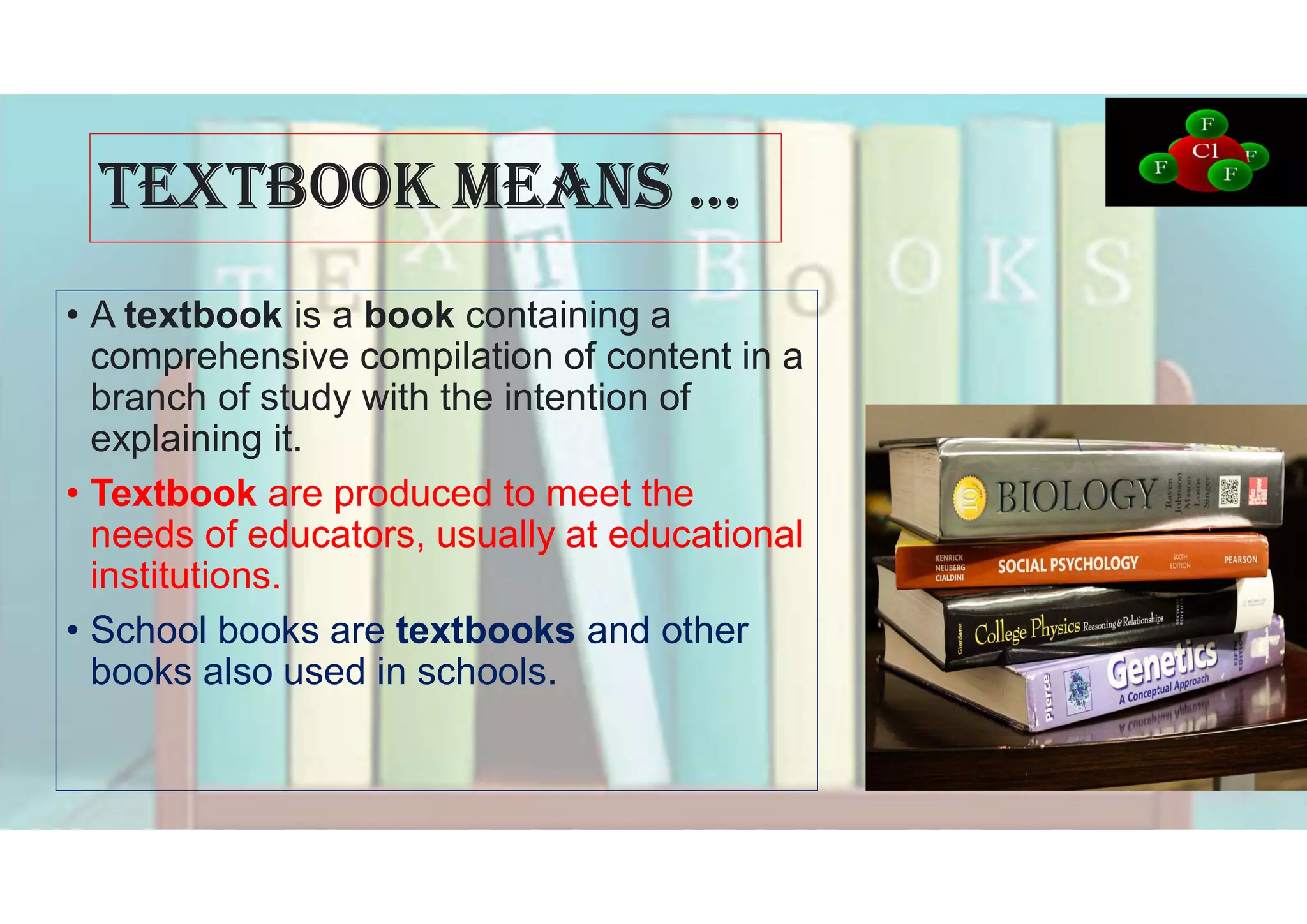 Qualities of a good text book | PDF