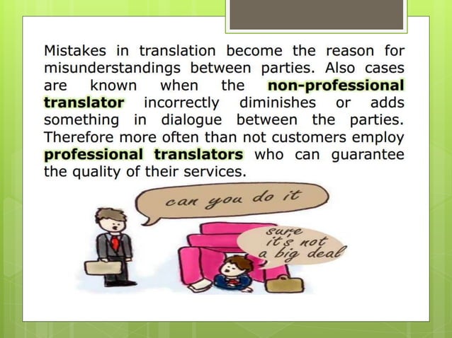 Qualities of a good translator | PPT