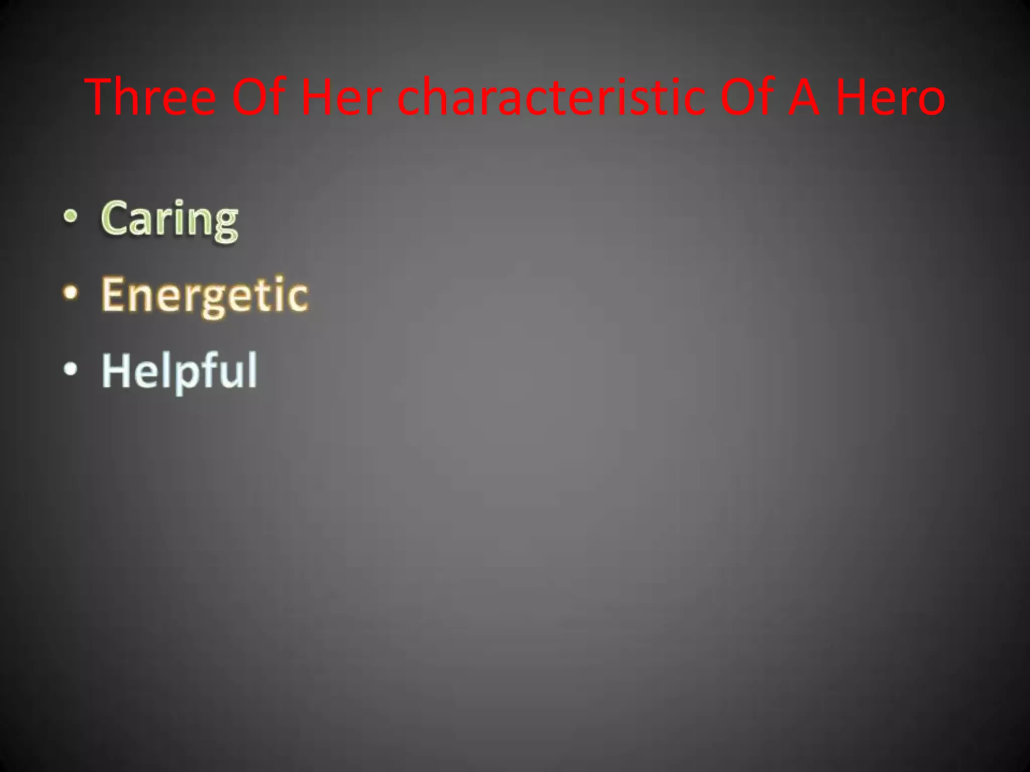 Qualities of a hero powerpoint | PPTX