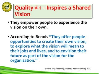 Qualities of an effective project manager | PPTX