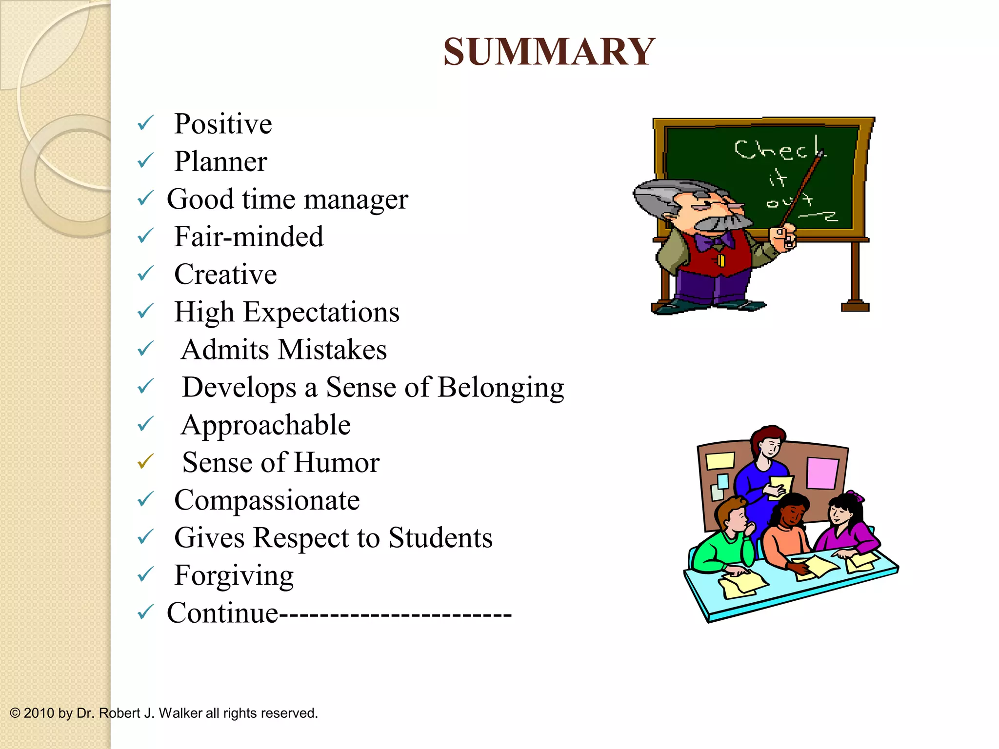 Qualities of an effective teacher | PPTX