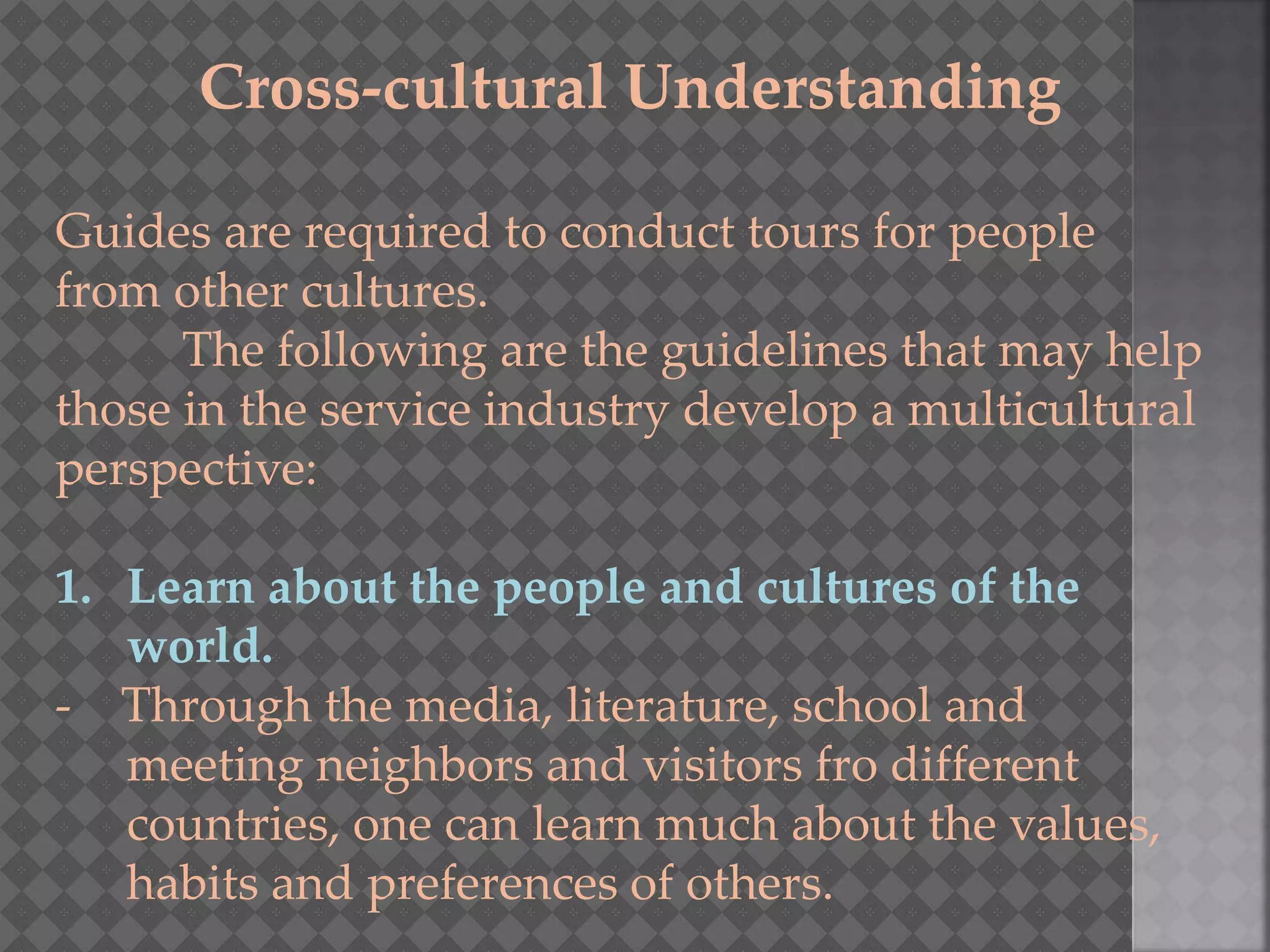 Qualities of an Ideal Tour Guide | PPTX