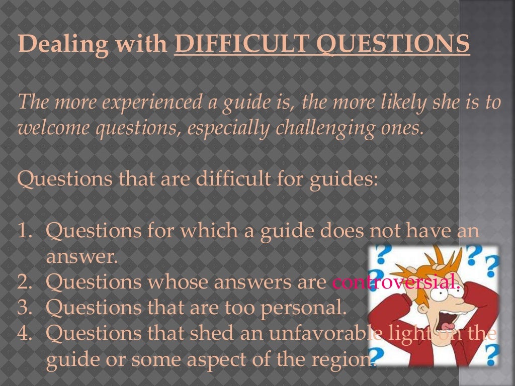 Qualities of an Ideal Tour Guide