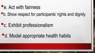 Qualities of an officiating officials | PPTX