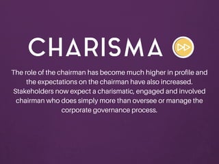 Qualities of an Outstanding Chairman | PDF